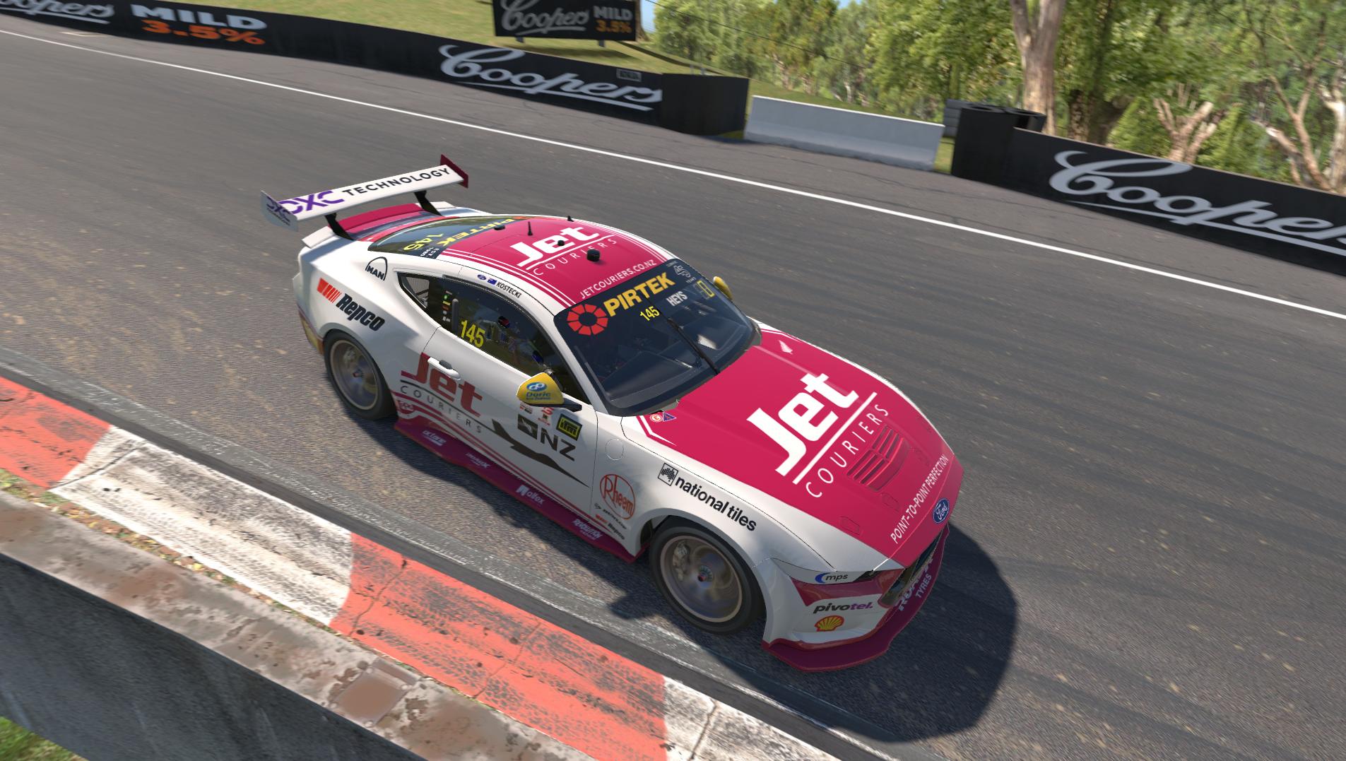 2025 Shell V-Power Racing (DJR) Jet Couriers Livery- Brodie Kostecki by ...