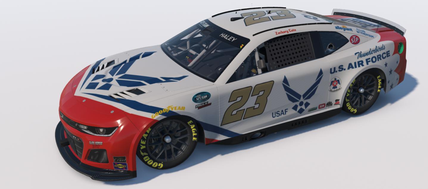 Catos Air Force 4Wide Paint by Trevor Haley - Trading Paints