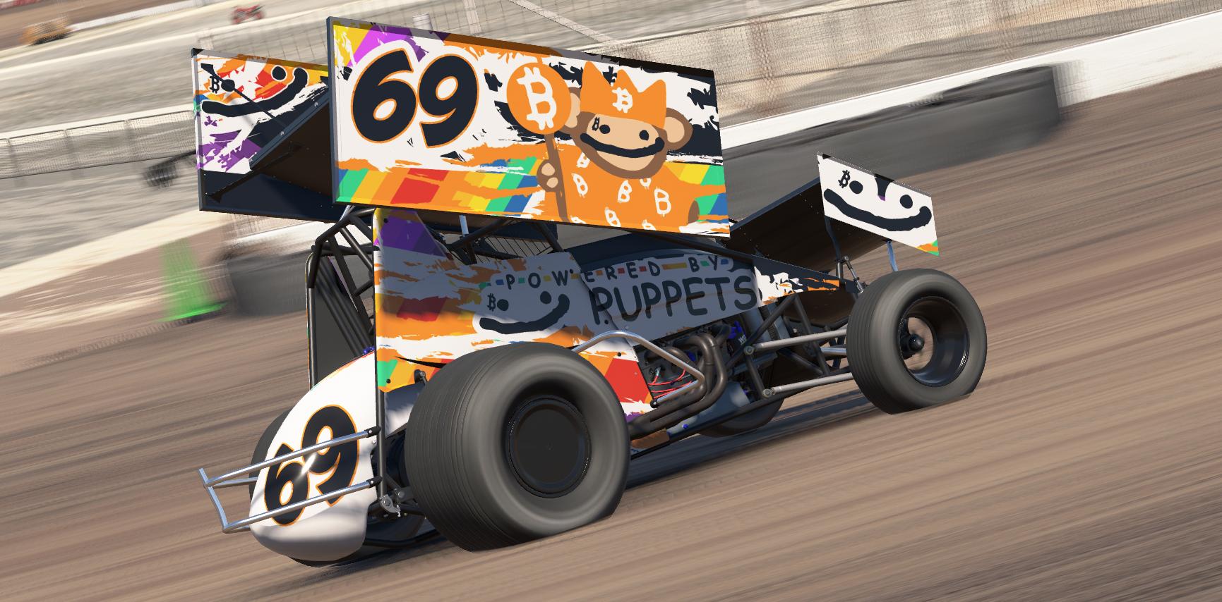 Tyler Walker Kings Royal Sprint Car SIM STAMP by DeWayne L. - Trading ...