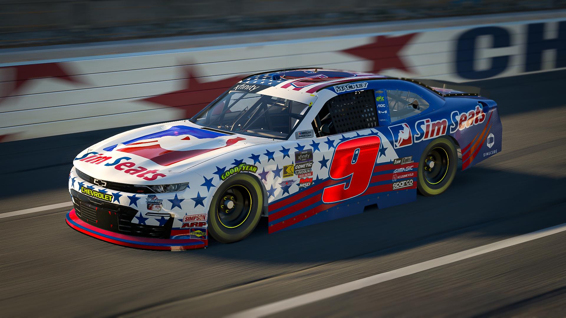 Chris Mackey #9 Xfinity Chevy by Brandon Kelley4 - Trading Paints