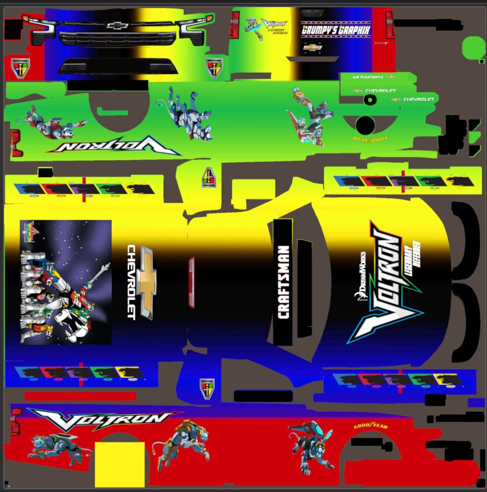 voltron Chevrolet Silverado Truck 2019 by Jeffrey H. - Trading Paints