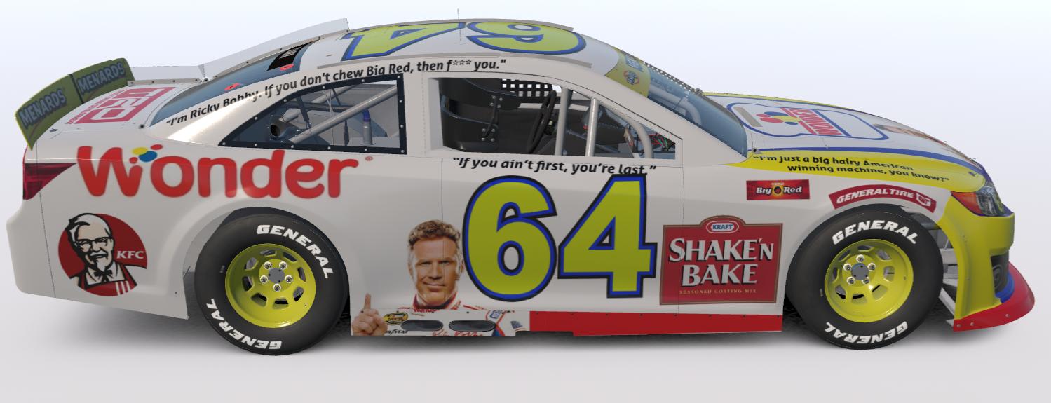 ARCA Camry Ricky Bobby by Greg B Clark - Trading Paints