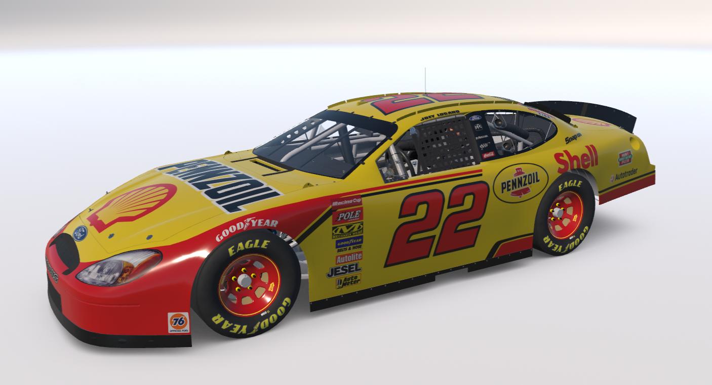 Joey Logano 2025 Shell Pennzoil Ford Taurus (Custom Number) by Will ...