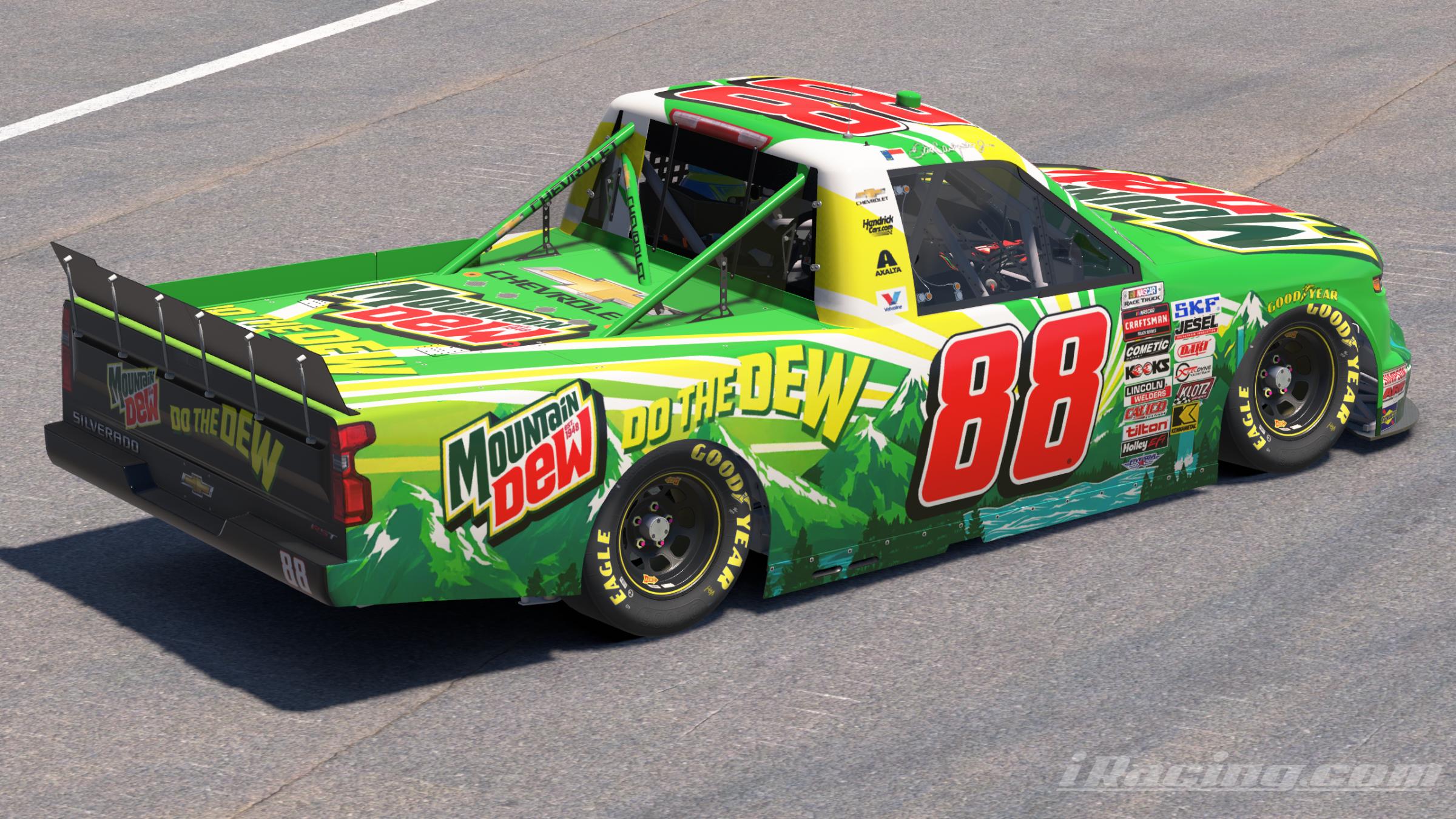 Dale Earnhardt Jr. Mtn Dew 2025 Fictional (Custom Number) by Connor ...