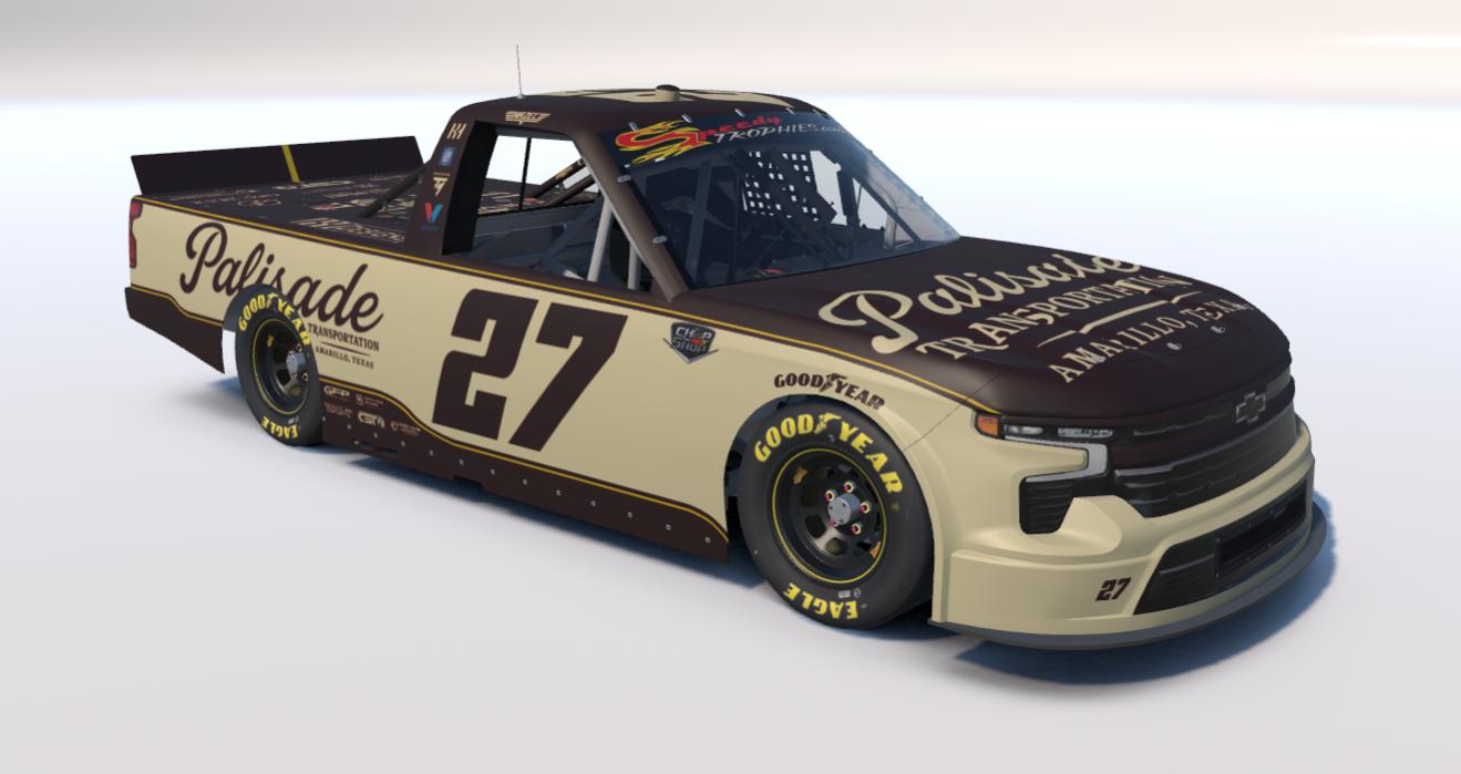 #27 Palisade Transport 2025 Chevy Silverado by Konner Hazel - Trading ...