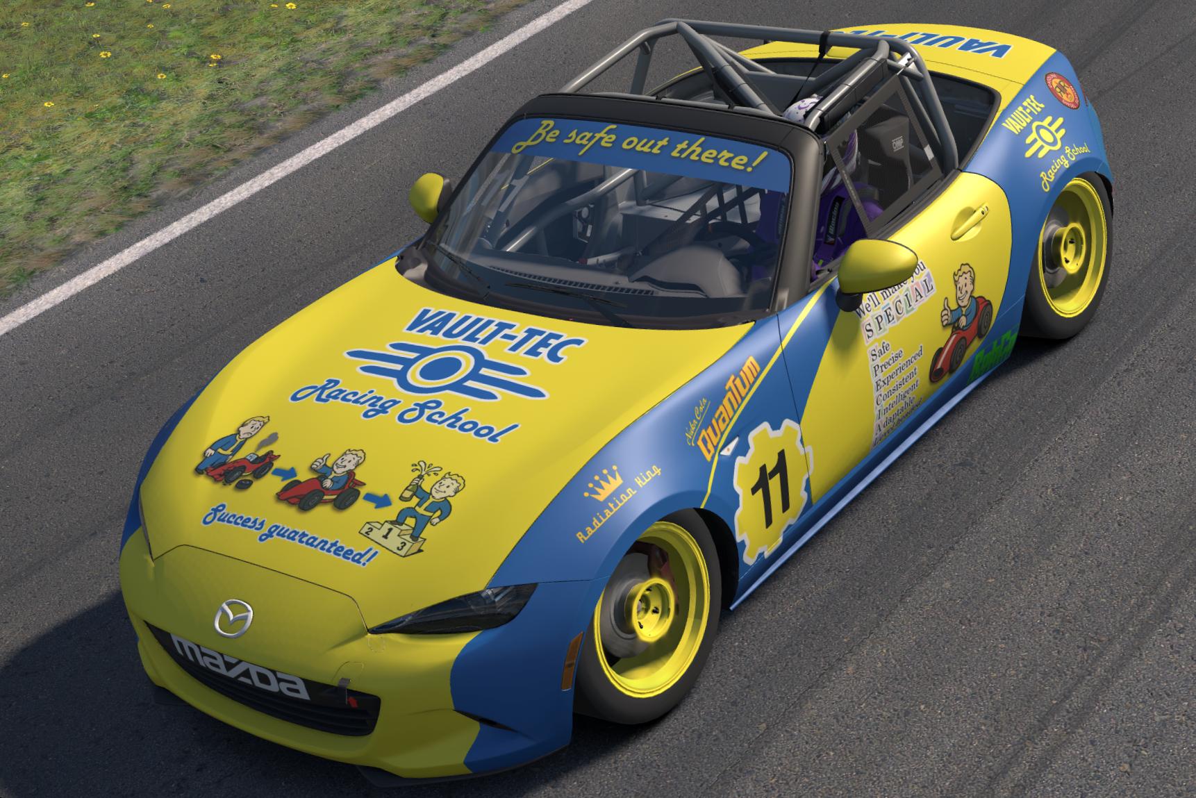 Mazda MX5 - Vault Tec Racing School (Fallout) by Dennis Van Der Meeren ...