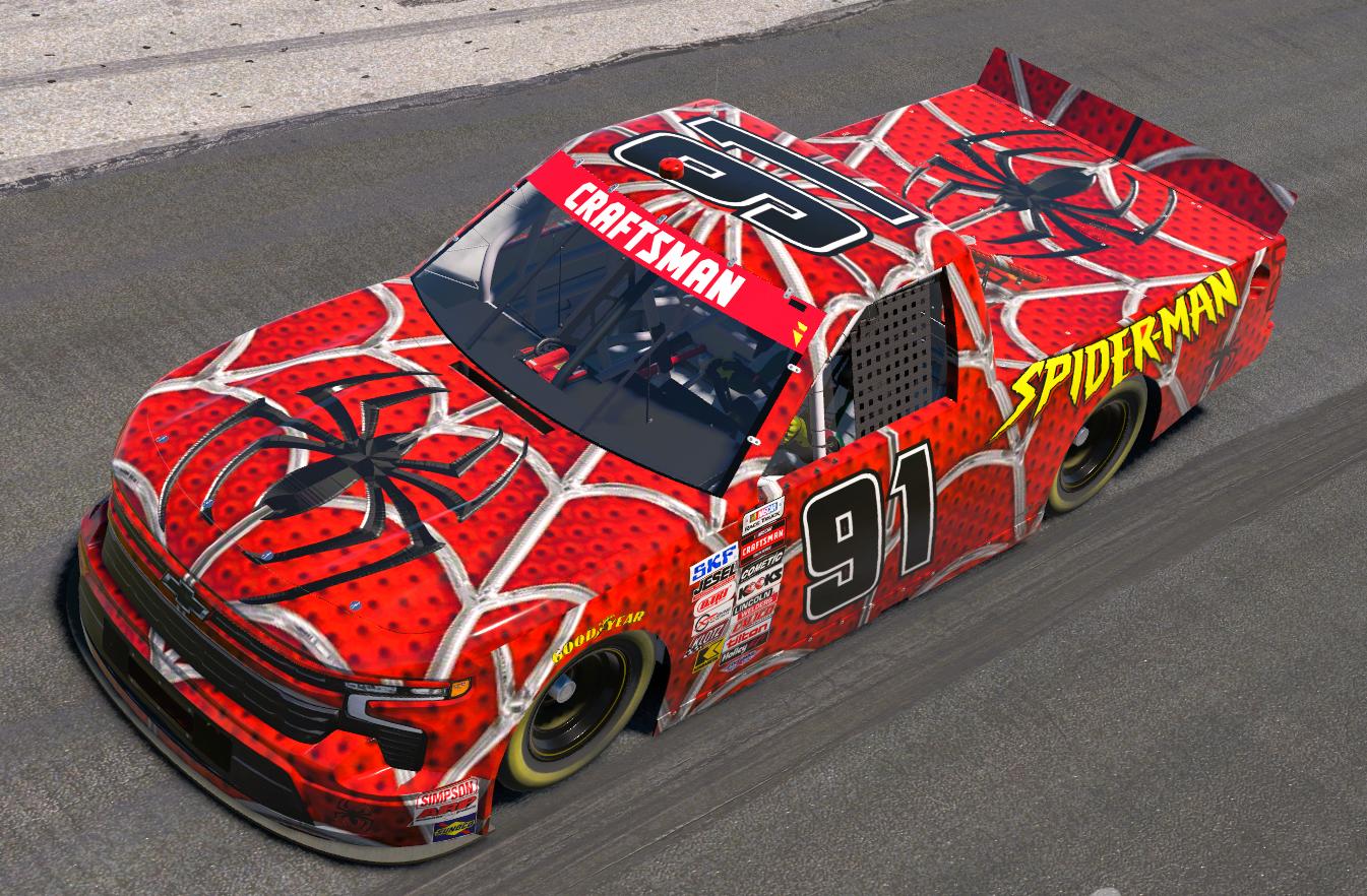 Spider-Man Silverado by Jared S. - Trading Paints
