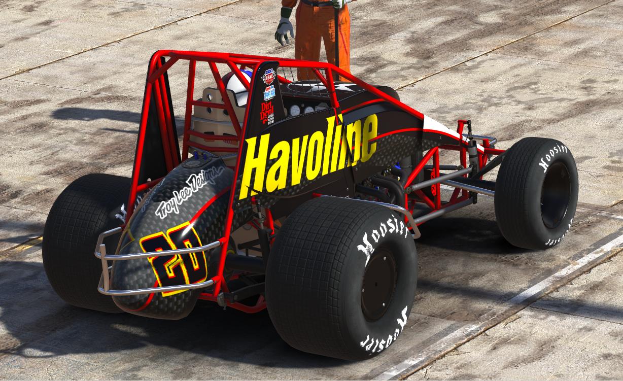 TEXACO HAVOLINE Dirt Sprint 305 Non-Wing by Corey H. - Trading Paints