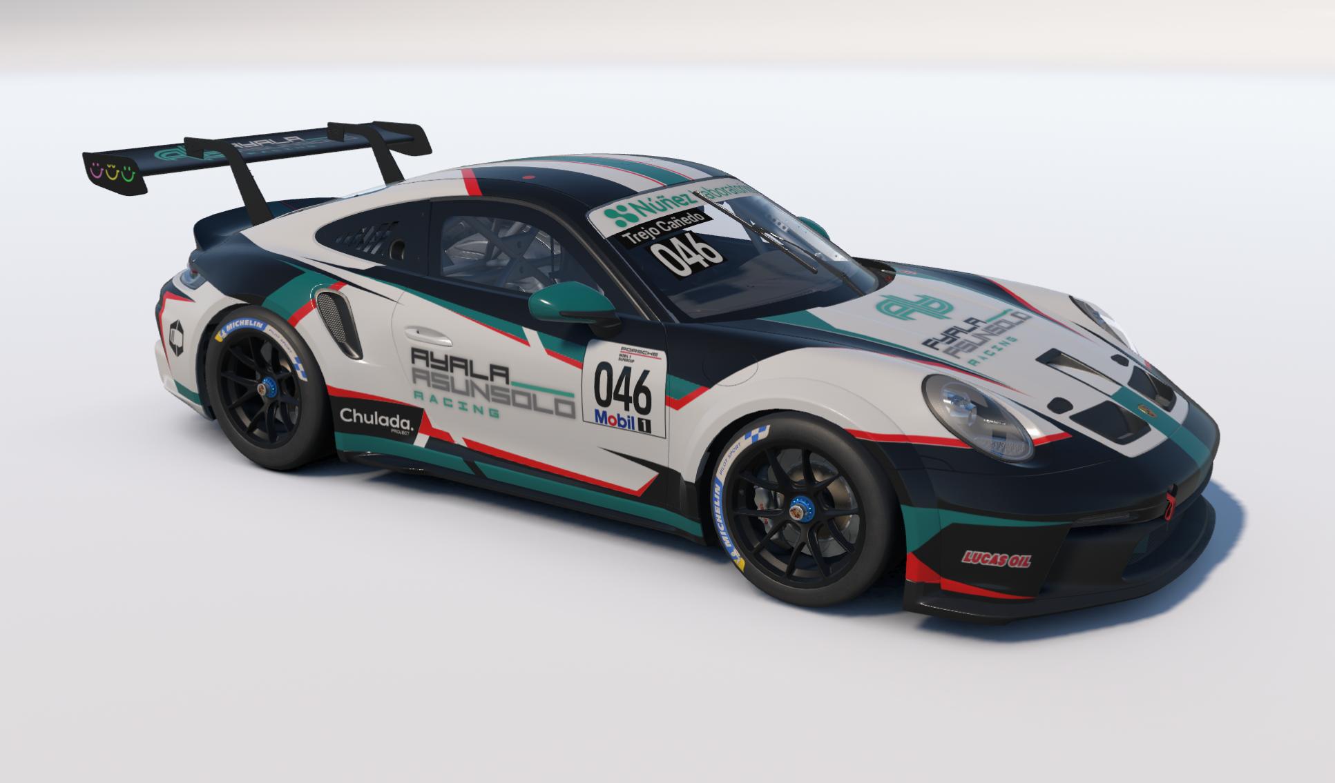 Ayala - Asunsolo Racing Porsche Cup by Gabriel Trejo C. - Trading Paints