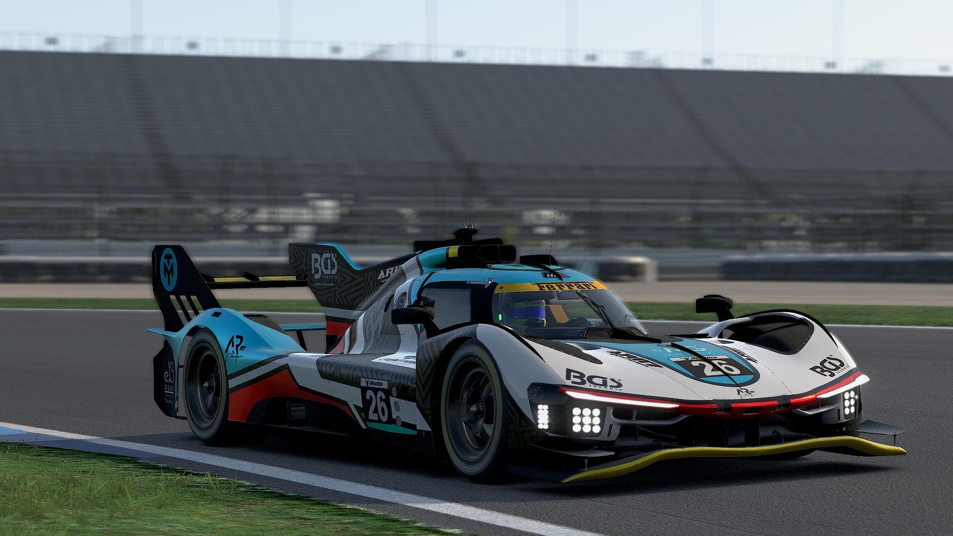 FERRARI GTP TM 2025 N by Arturo Romero - Trading Paints