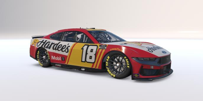 Hardees Carls Jr. Russ Wheeler Days of Thunder Concept [No Number] by ...