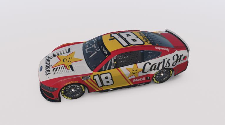 Hardees Carls Jr. Russ Wheeler Days of Thunder Concept [No Number] by ...