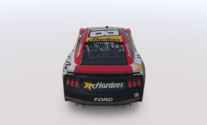 Hardees Carls Jr. Russ Wheeler Days of Thunder Concept [No Number] by ...