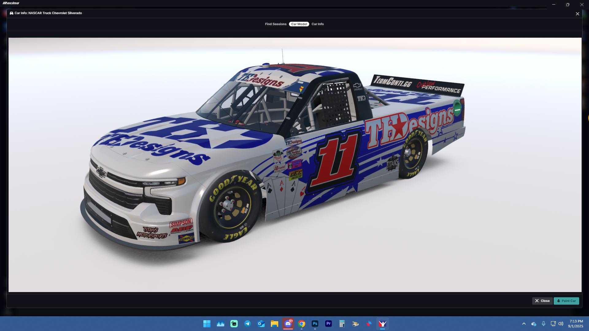 #11 - K Shelton - TH Designs - GEC TH Designs Truck Series - 2025 by ...