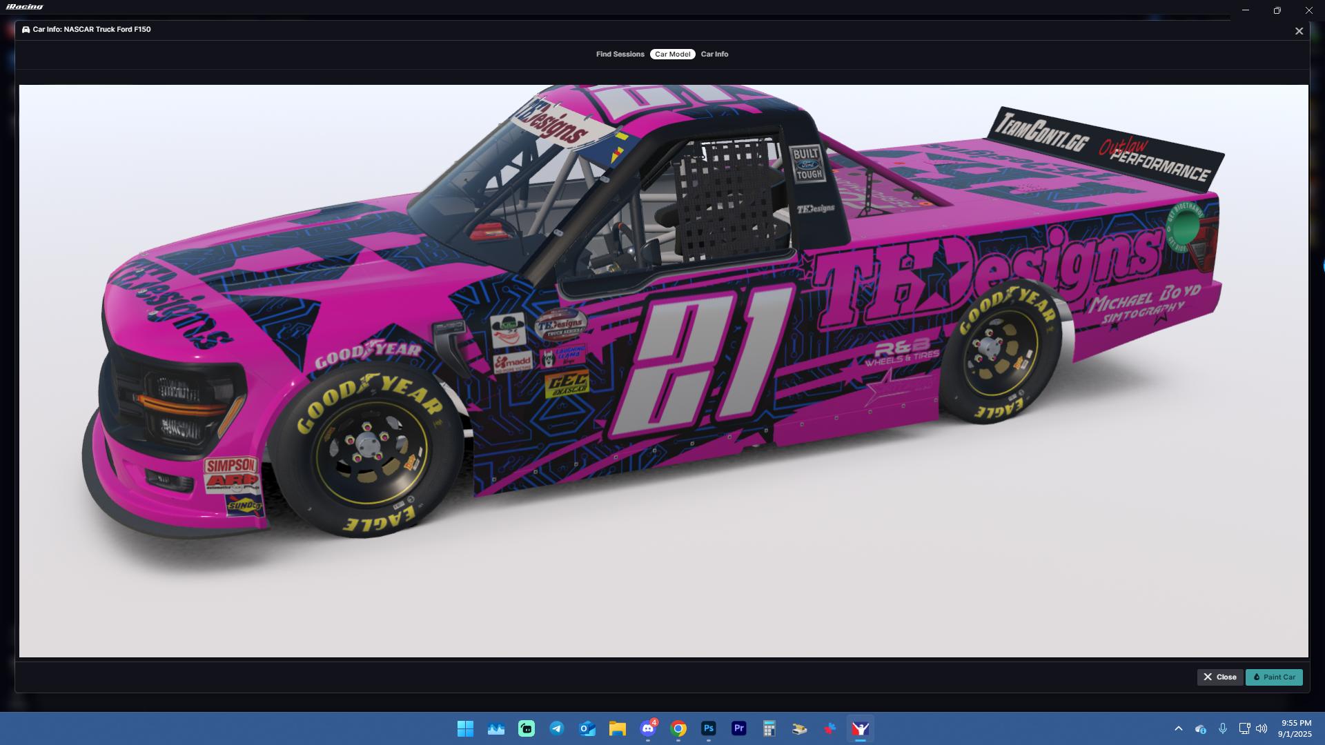 #21 - M. Boyd -TH Designs - GEC TH Designs Truck Series - 2025 by ...