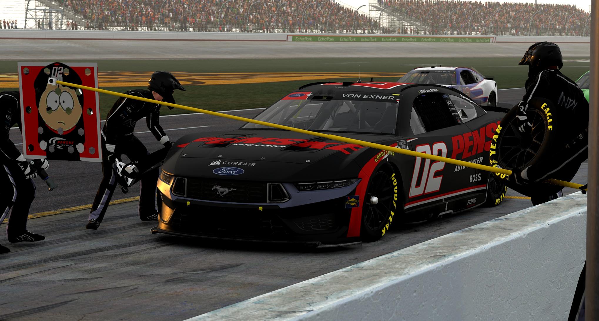 #02 Penske Auto Center IRL 2001 / Team Penske "Red Comet" by Abigail von Exner - Trading Paints