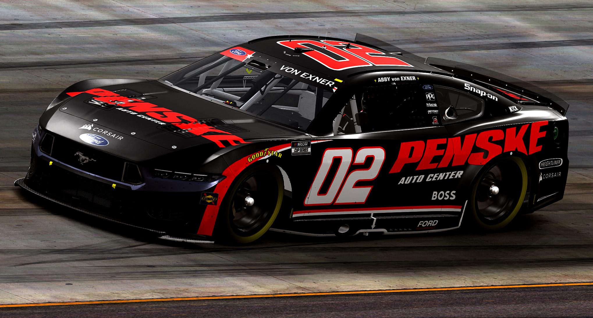 #02 Penske Auto Center IRL 2001 / Team Penske "Red Comet" by Abigail ...