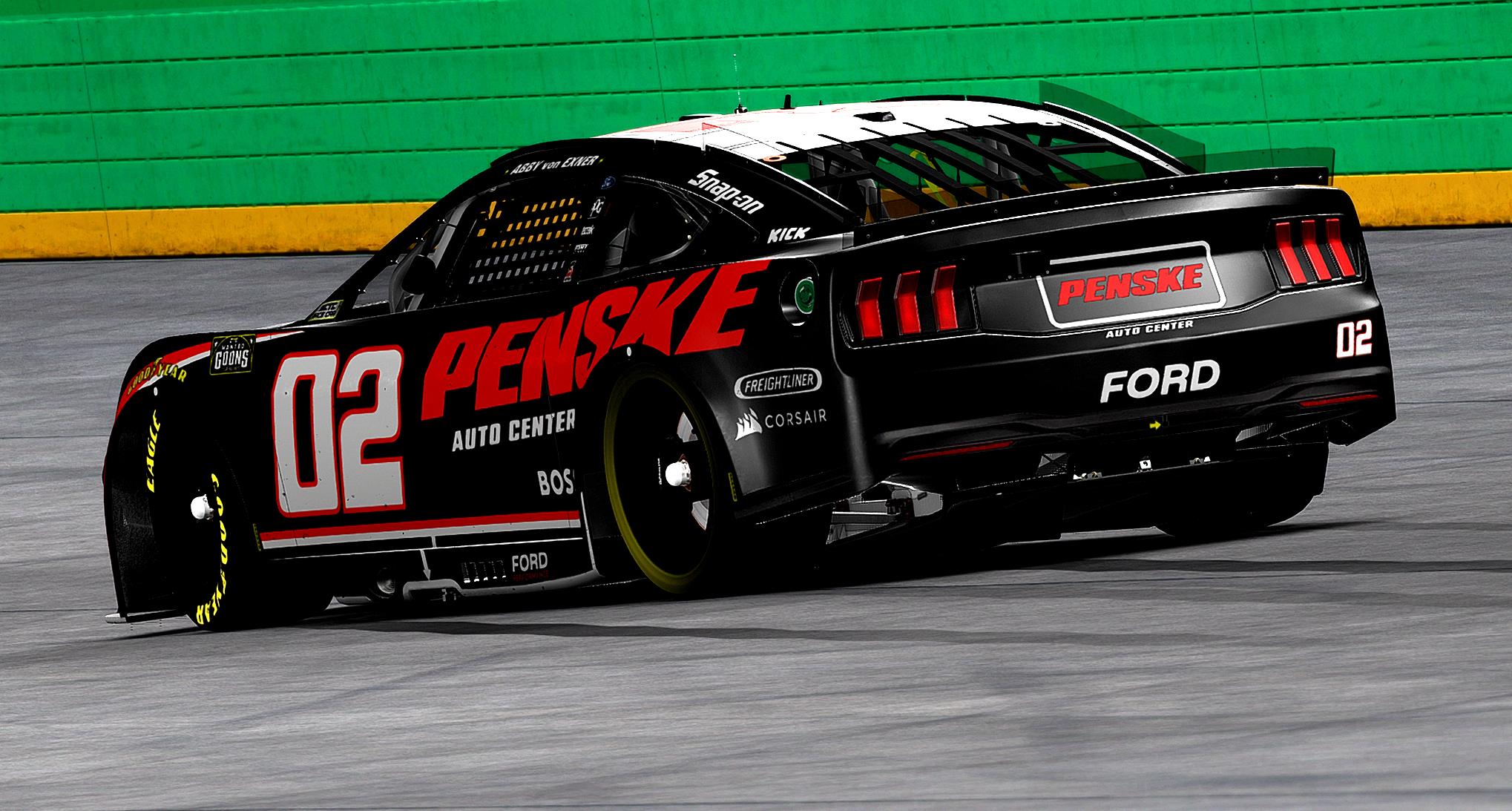 #02 Penske Auto Center IRL 2001 / Team Penske "Red Comet" by Abigail von Exner - Trading Paints