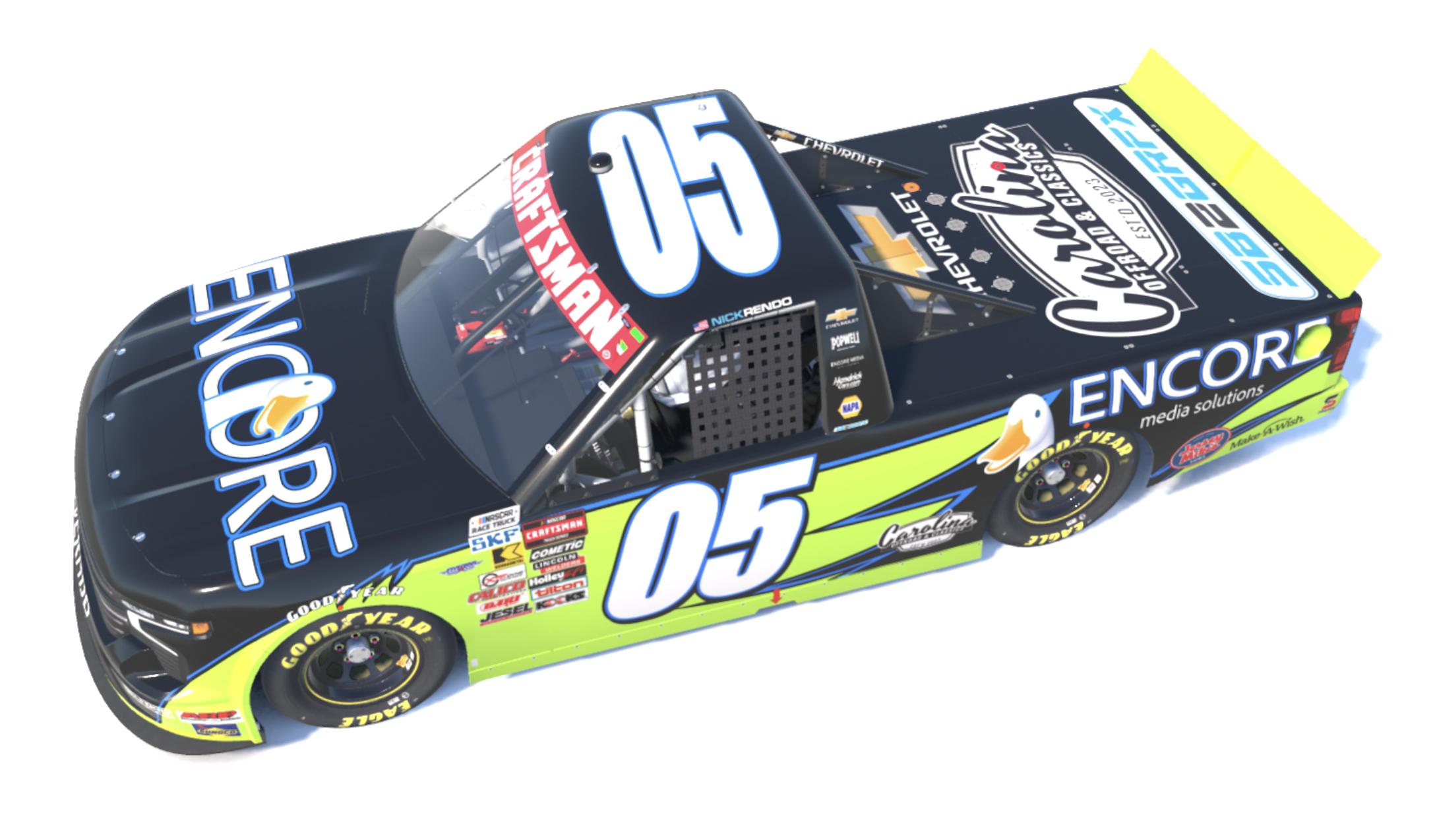 #05 EMS(AFLAC THROWBACK) Silverado - Nick Rendo by Sam Ballard Jr ...