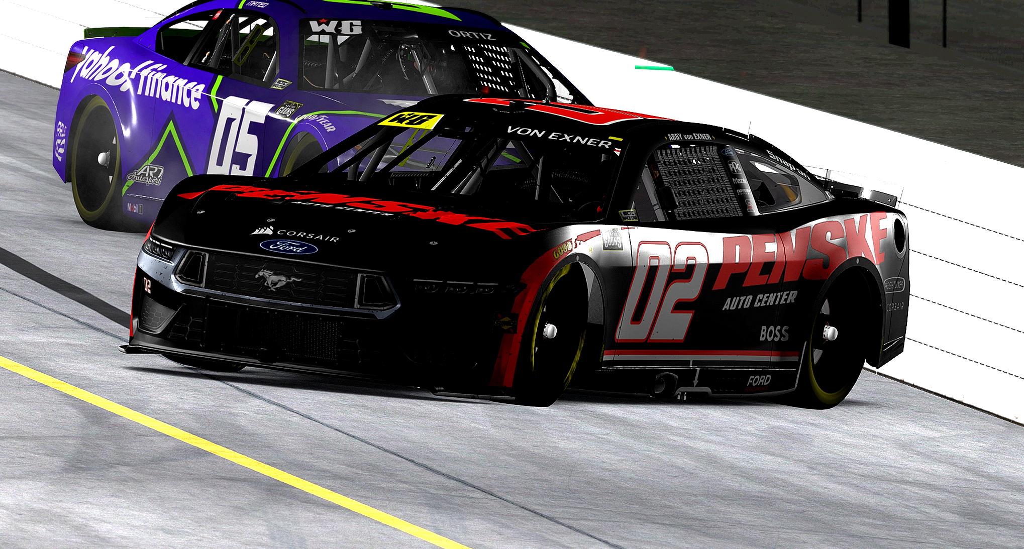 NO NUM #02 Penske Auto Center IRL 2001 / Team Penske "Red Comet" by ...