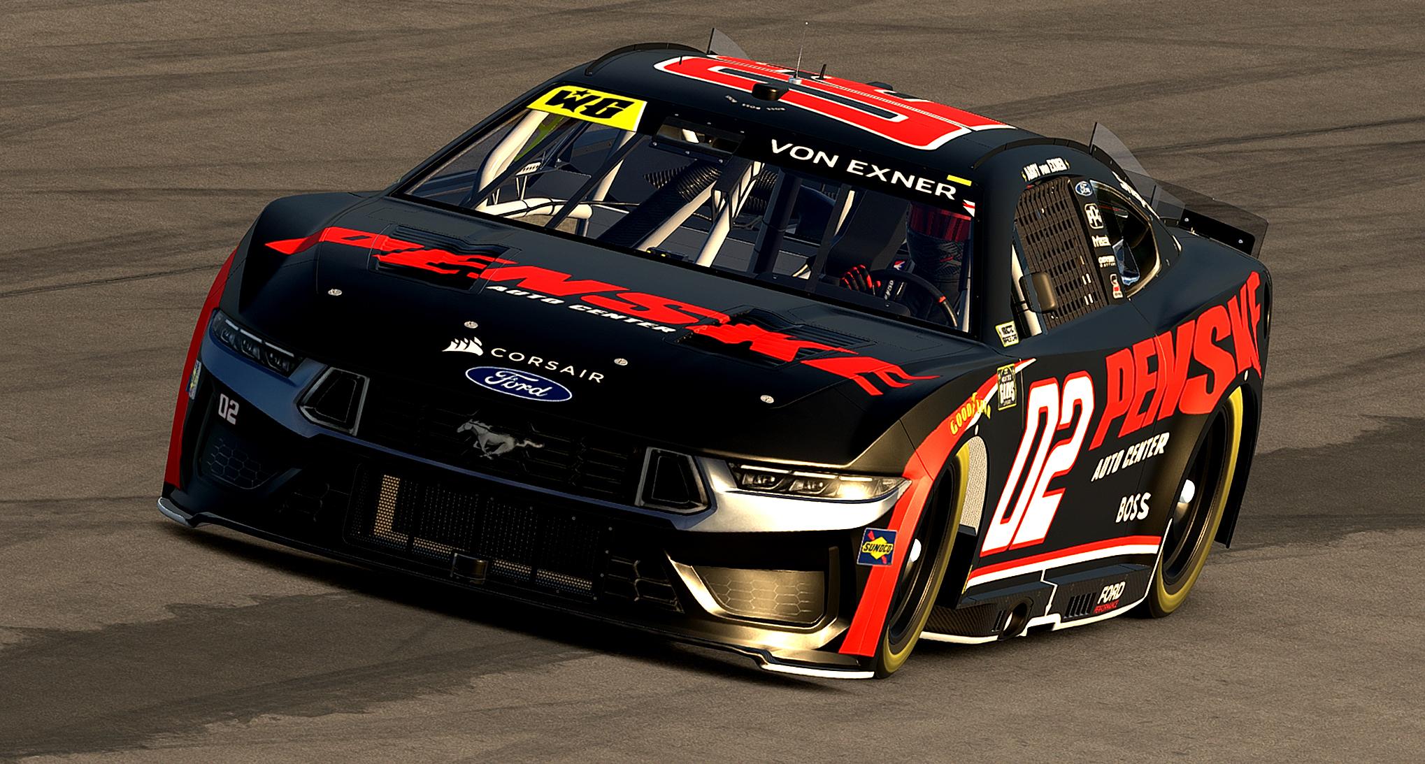 NO NUM #02 Penske Auto Center IRL 2001 / Team Penske "Red Comet" by ...