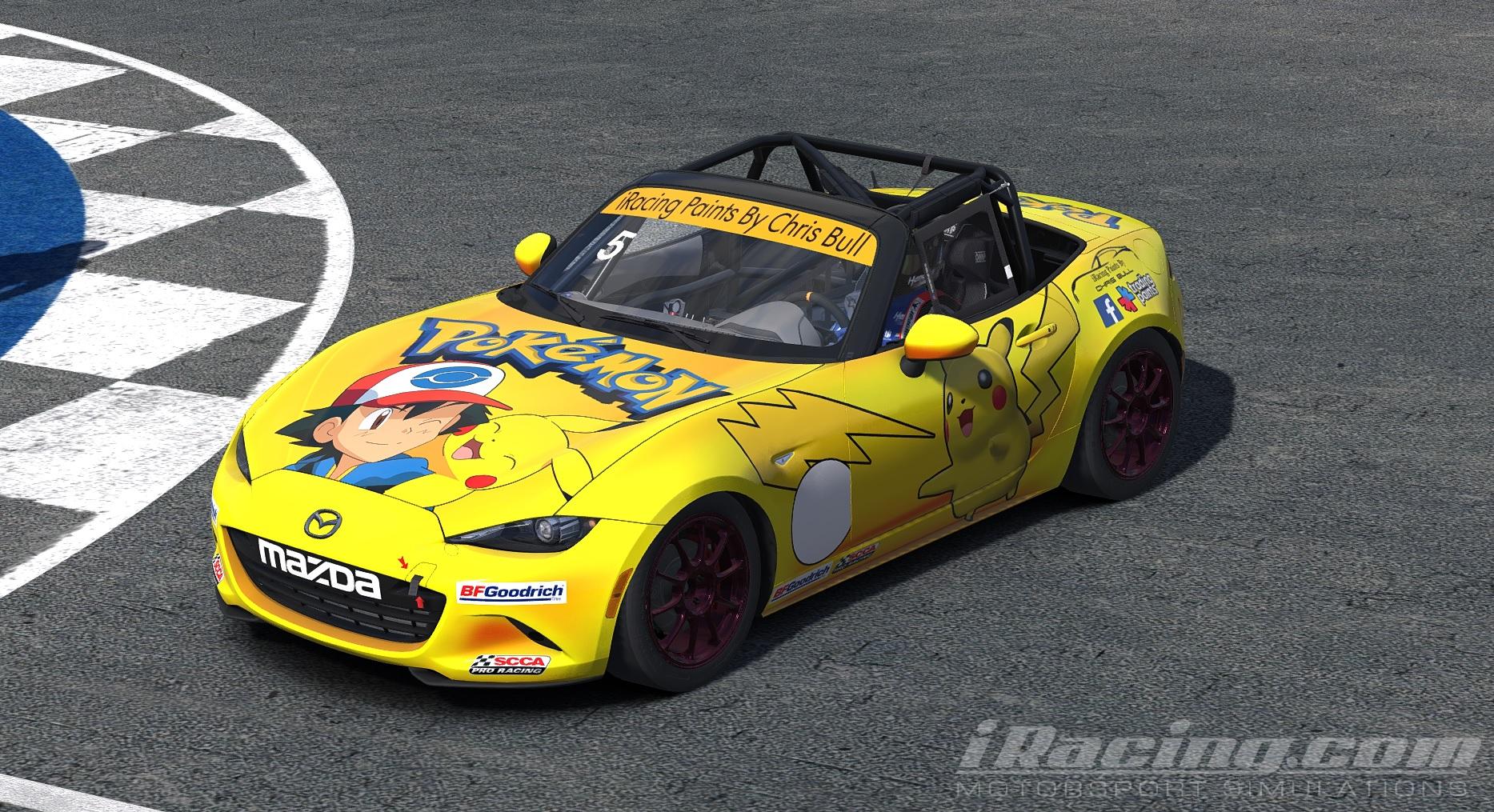 Pokemon Promo Mazda MX5 2016 by Chris Bull - Trading Paints