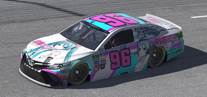 Hatsune Miku Toyota Camry (Fictional) by Andrew Oki - Trading Paints