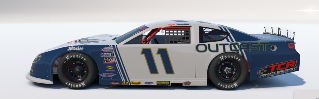 Franklin racing SIM STAMPED by Drew C. - Trading Paints