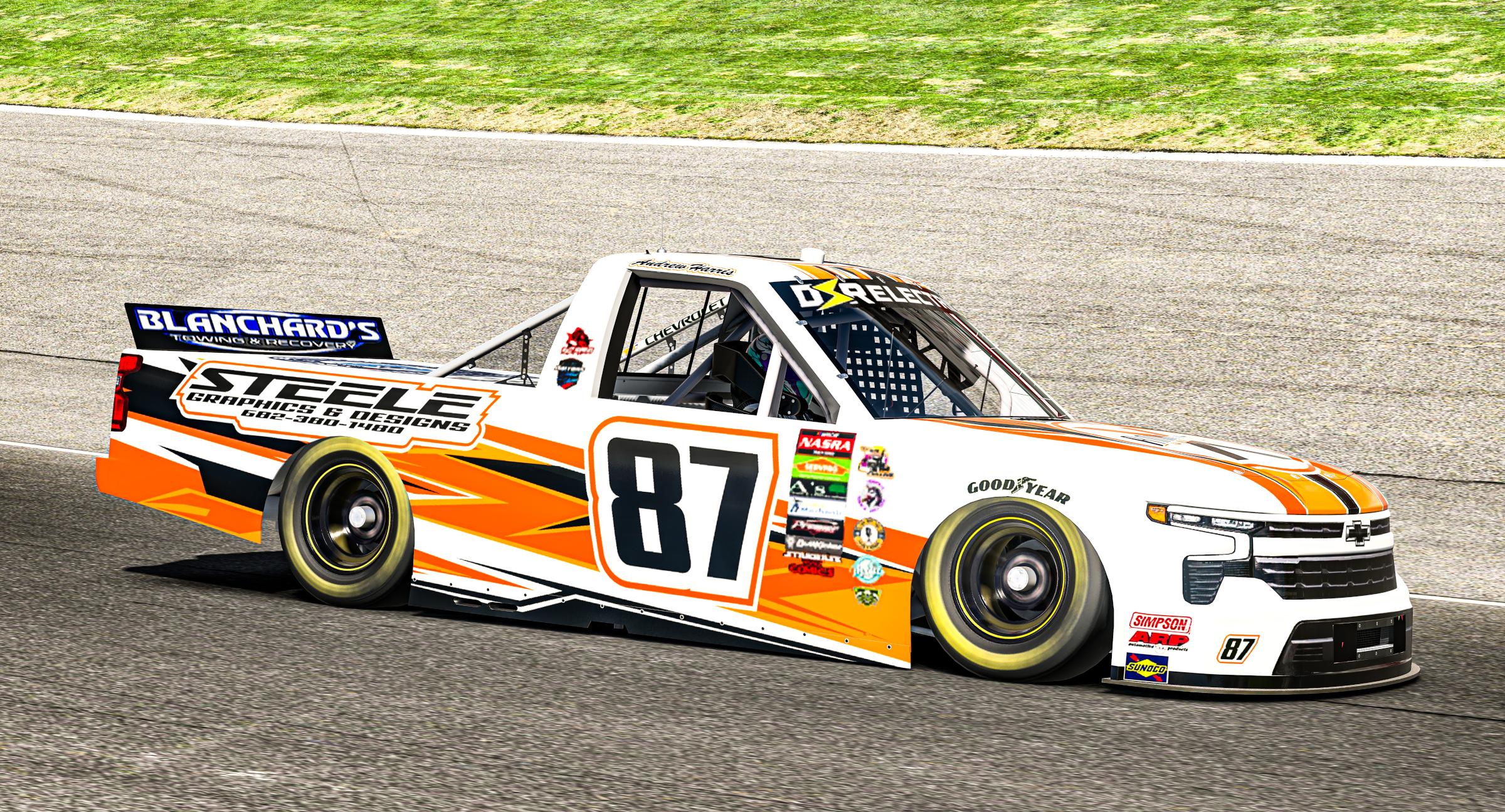 Andrew Harris-#87 by Michael J. Steele - Trading Paints