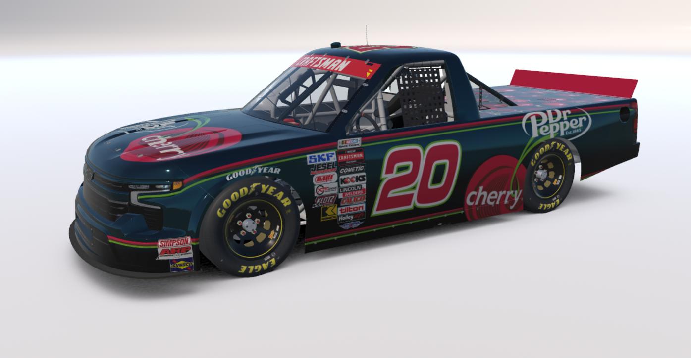 Dr Pepper Cherry Chevrolet Silverado (Custom Number) by Will Bangs ...