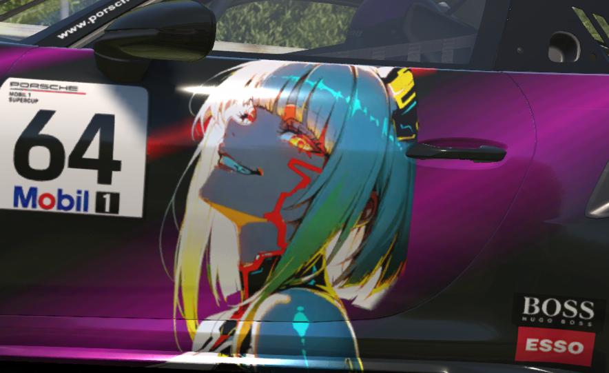 Anime Girl – Itasha – Waifu – Porsche 992 Cup | Zero Two – Darling in ...