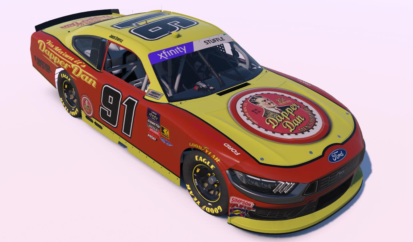 Dapper Dan Xfinity Mustang by Jared S. - Trading Paints