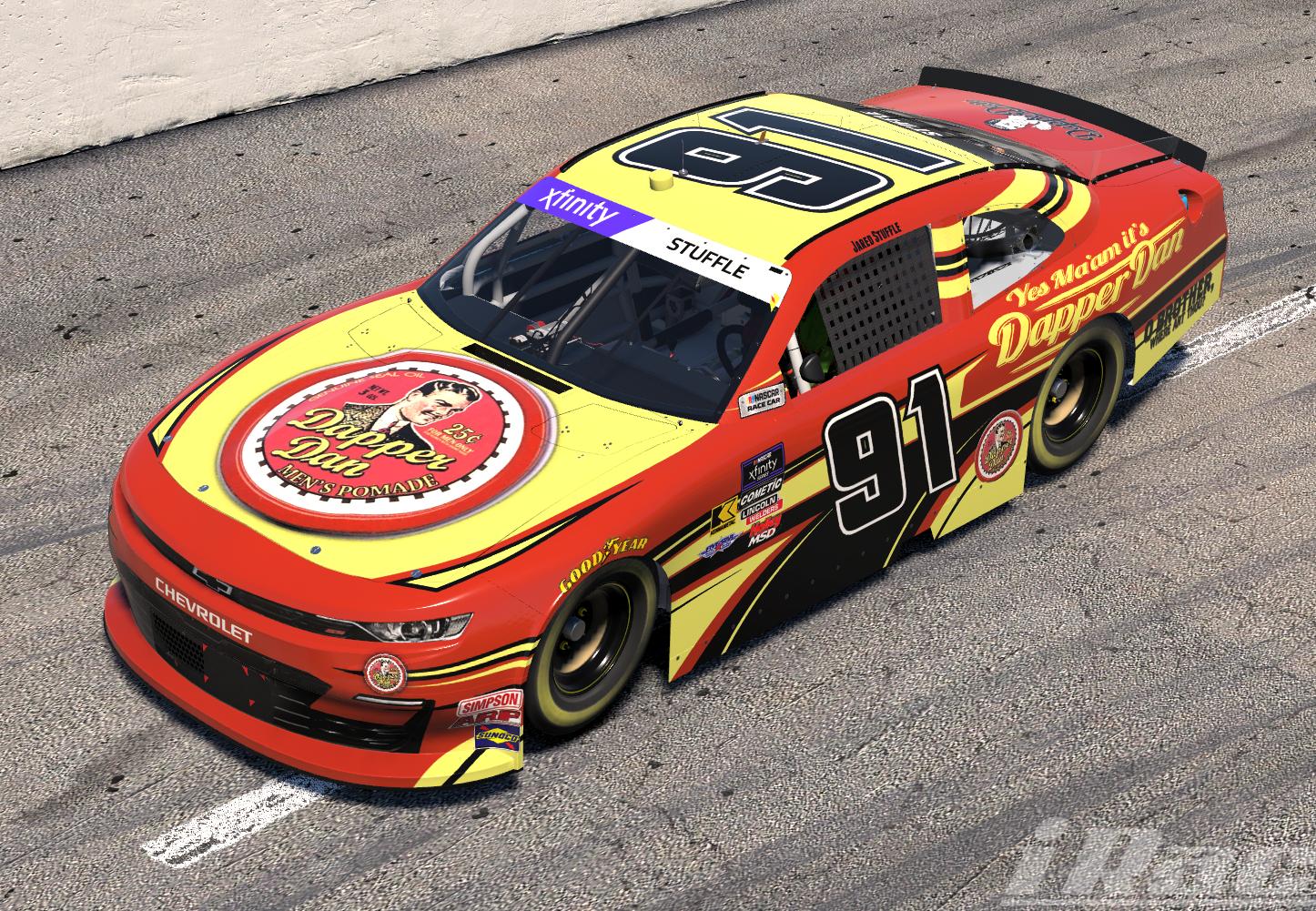 Dapper Dan Xfinity Camaro by Jared S. - Trading Paints