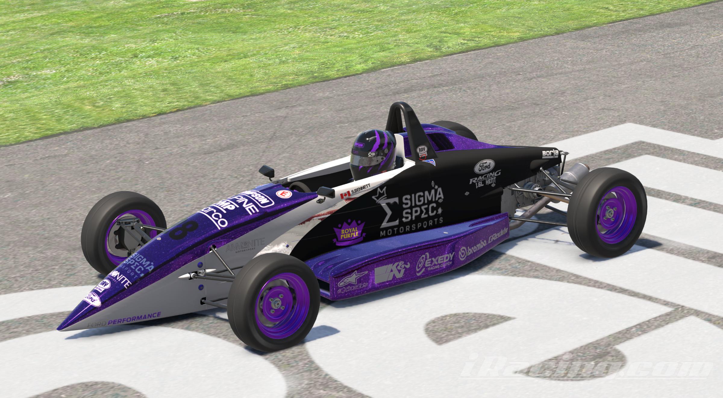The "Sigma Spec Purple Comet" Formula Ford 1.6L by Shane J Bennett ...