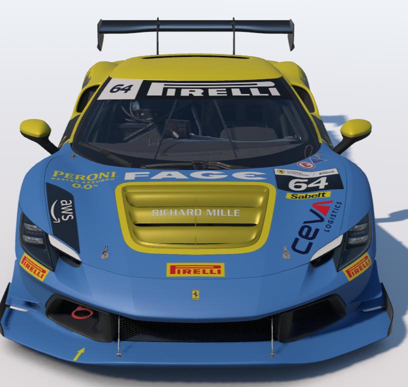Ray Ban/Puma Ferrari 296 Challenge by Ronald Lawson2 - Trading Paints