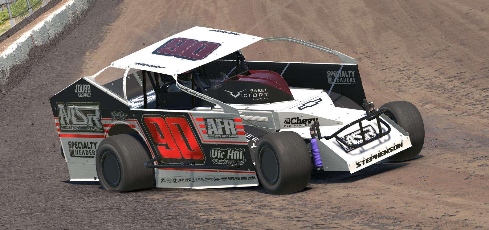 Max Stephenson / 2025358-BBM / #90 by Joshua Wright3 - Trading Paints