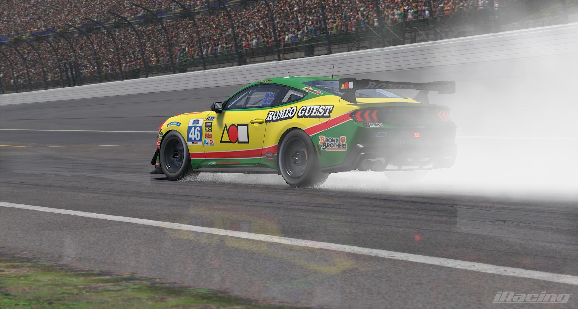Carl Long Romeo Guest Ford Mustang GT4 by Dustin William Owen Dawes ...