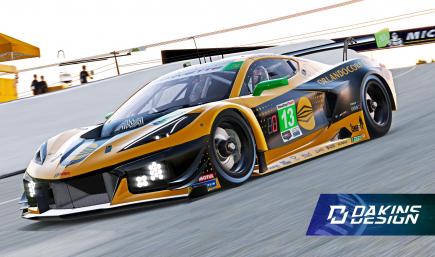 OFFICIAL AWA Inc. Orlando #13 IMSA GTD Chevrolet Corvette Z06 GT3.R by ...